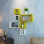 Wall Decor Shelves Set Of 6 Cube Rectangle Shape