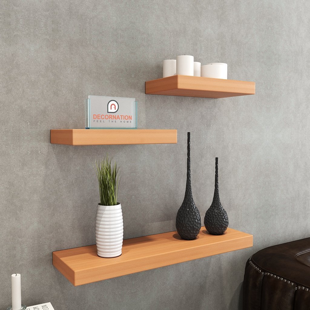 Designer Nesting Square Shelves by DecorNation - White