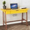 Decornation Zane Wooden Computer & Study Table For Home Office