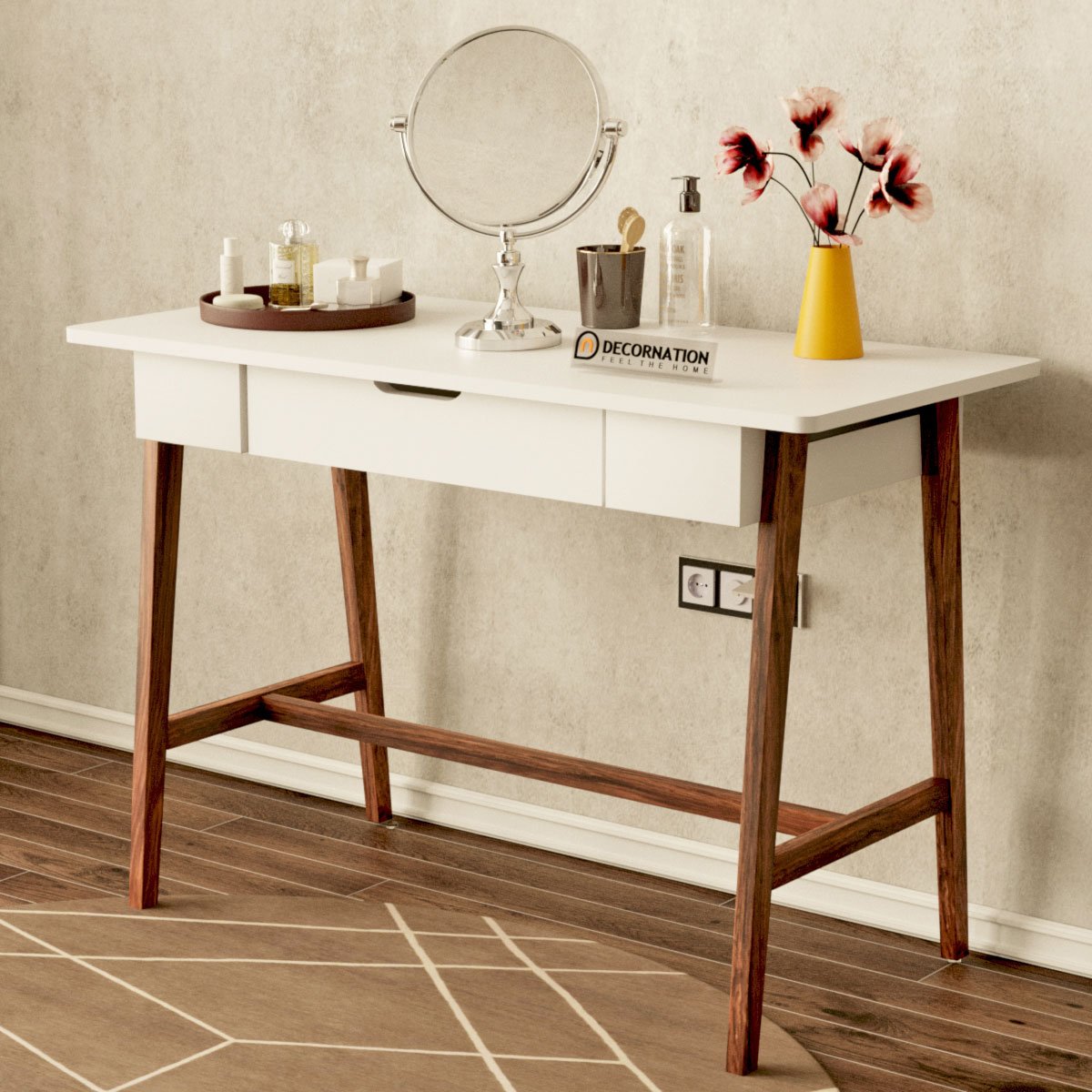 cora-wooden-storage-dressing-table - Decornation