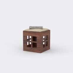 Edinburgh Coffee Table with 4 Cubical Stools - Decornation