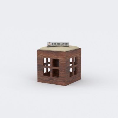 Edinburgh Coffee Table with 4 Cubical Stools - Decornation