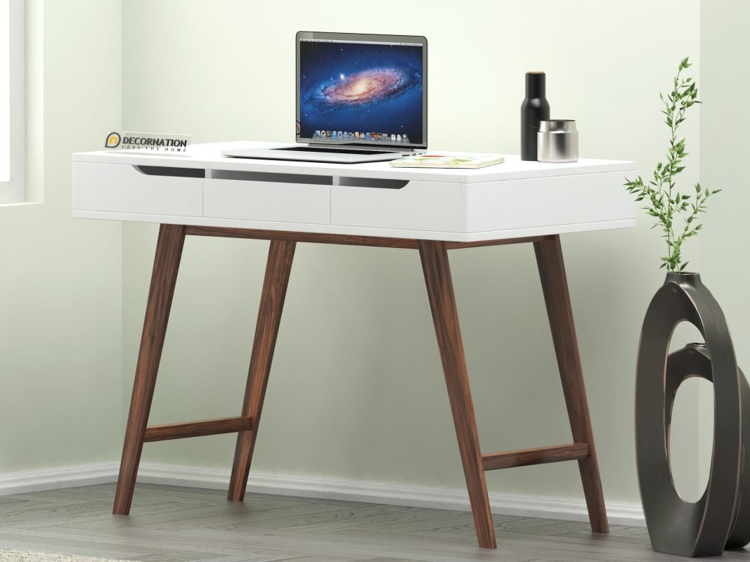 Get 20% Off on DecorNation Oliver Wooden Computer Table with Drawers