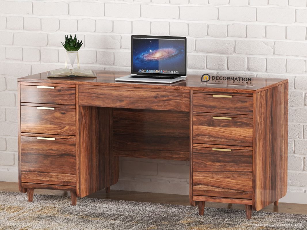 Halina Storage Computer/Office Executive Table - Decornation