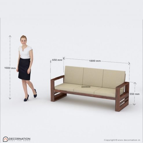 Celeste 3 Seater Sofa Set - Decornation