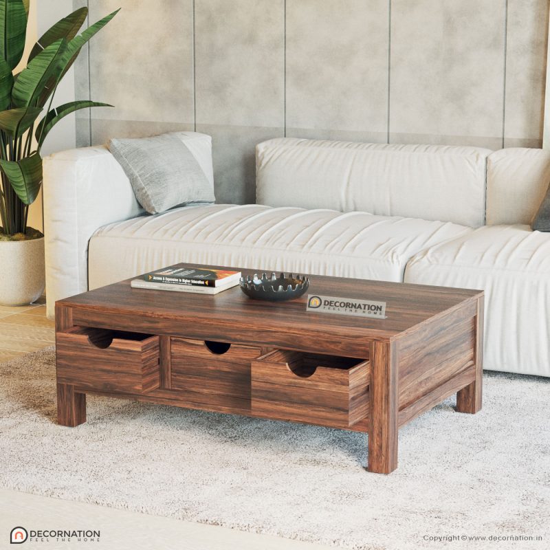 Libra Drawer Storage Coffee Table - Decornation