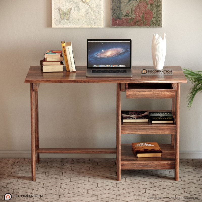 Columbia Solid Wood Computer Table - Decornation