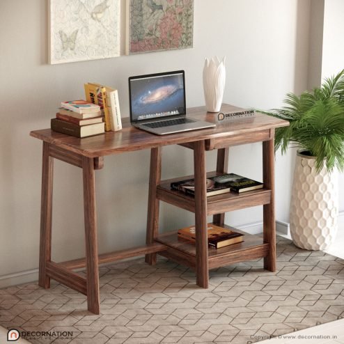 Columbia Solid Wood Computer Table - Decornation